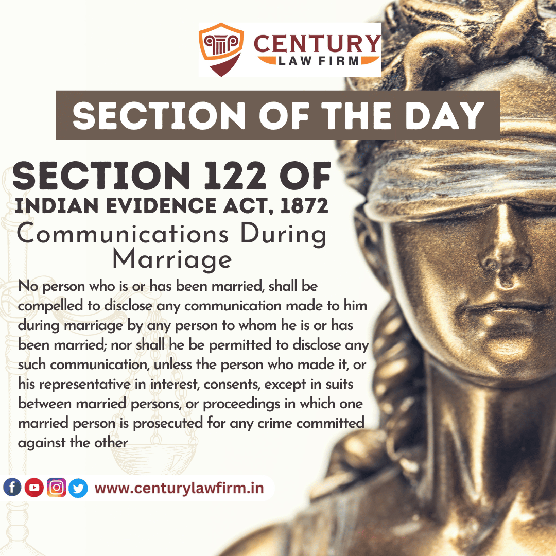 Section 122 In The Indian Evidence Act Section Of The Day section-122-in-the-indian-evidence-act-section-of-the-day