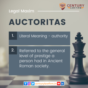 Most Used Legal Maxim(s) with Meanings - Century Law Firm Blog