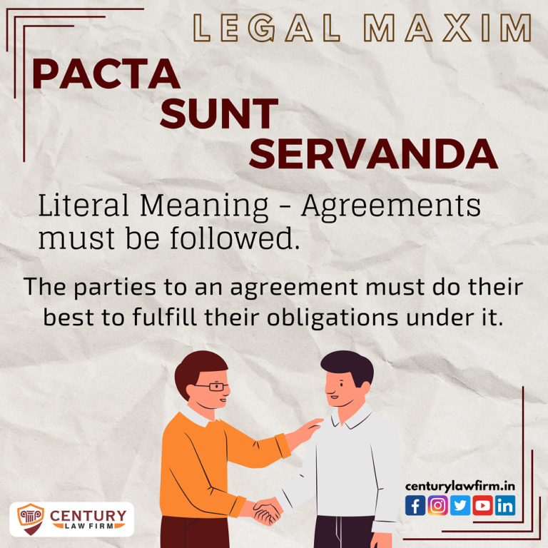 Pacta sunt servanda - Legal Maxim's Meaning & Explanation